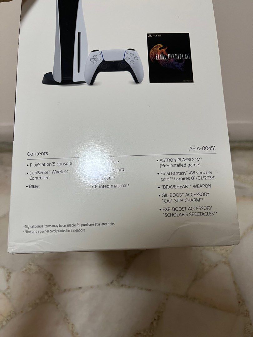 PS5 Final Fantasy XVI FF16 Sleeve, Video Gaming, Video Games, PlayStation on Carousell