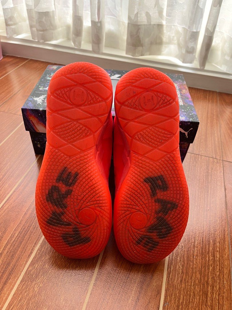 Puma MB.01 'Red Blast', Men's Fashion, Footwear, Sneakers on Carousell