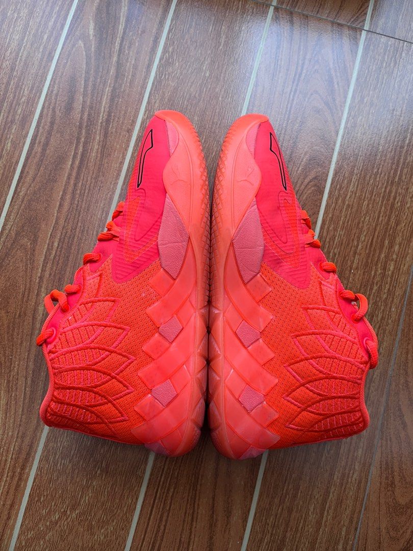 Puma MB.01 'Red Blast', Men's Fashion, Footwear, Sneakers on Carousell