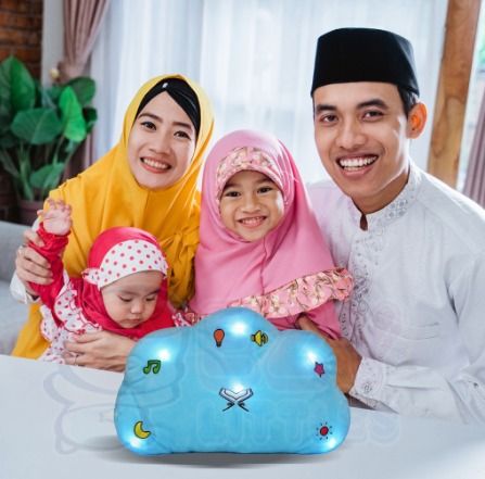 Quran & Zikir Cloud Pillow/Bantal Quran/ Zikir Doa/Muslim Children and ...
