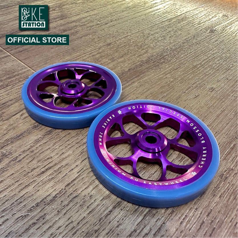 RaBike 70mm Easy Wheels Sakura Premium Edition for Brompton, Sports ...