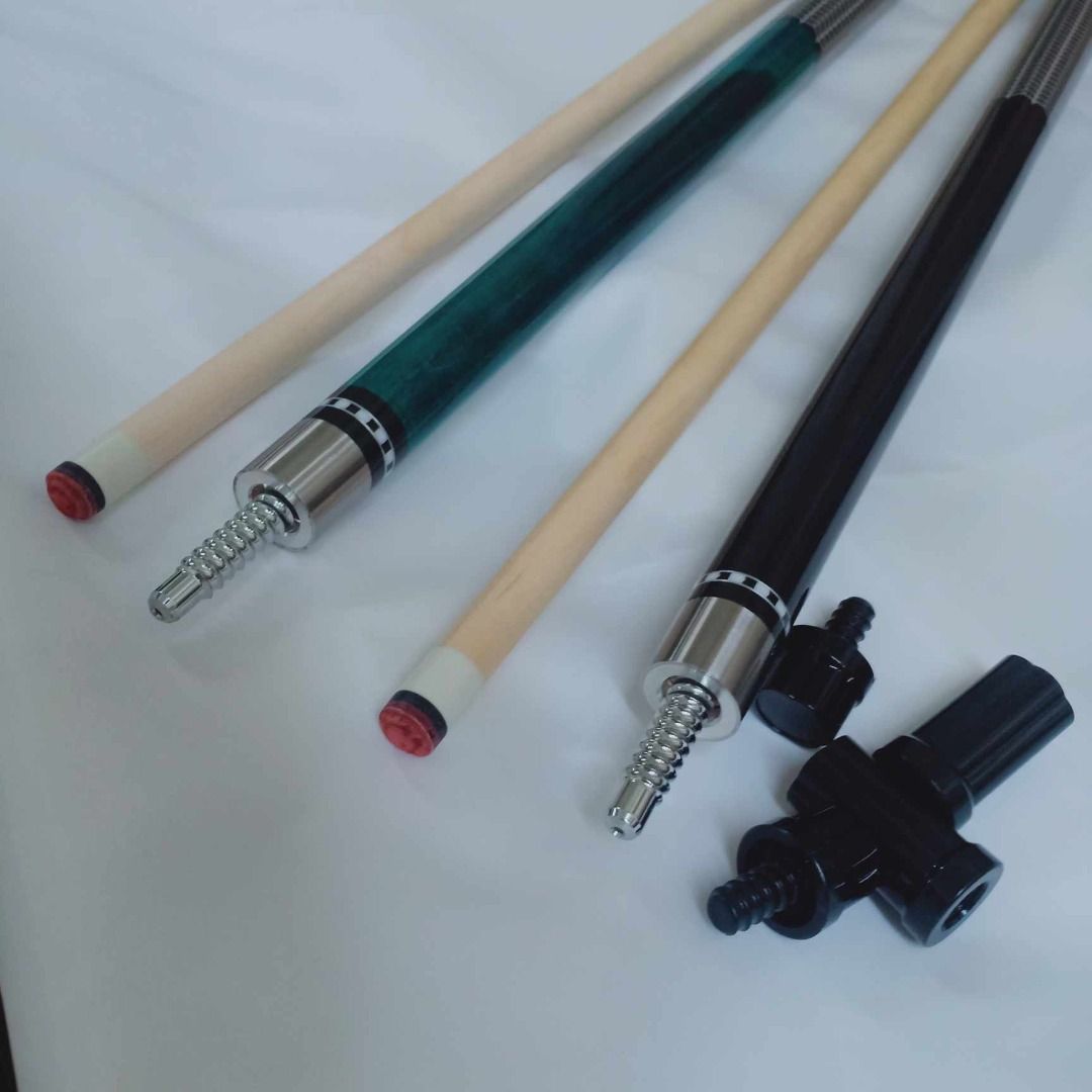 RADIAL CUE STICK WITH JOINT PROTECTOR, Sports Equipment, Sports & Games ...