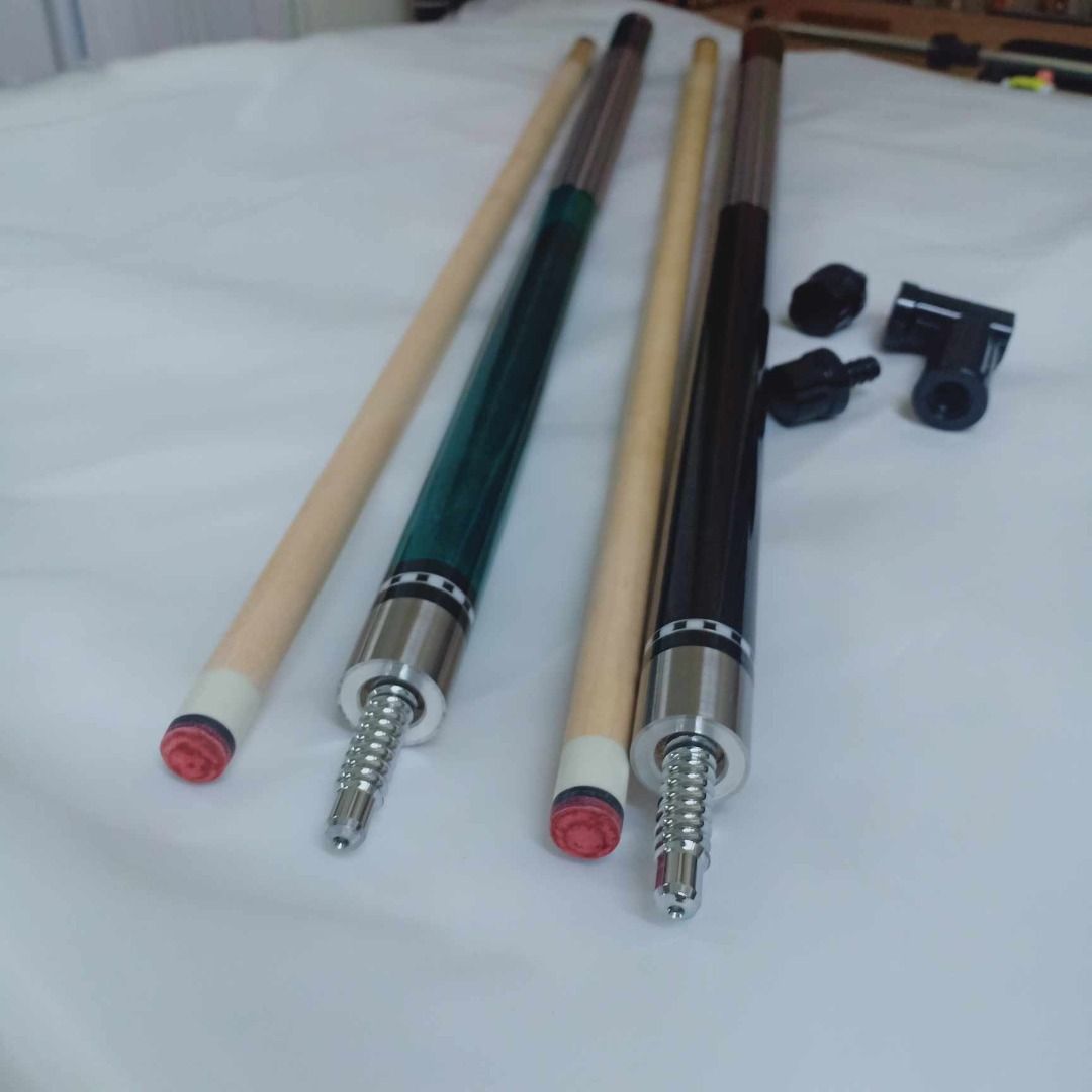 RADIAL CUE STICK WITH JOINT PROTECTOR, Sports Equipment, Sports & Games ...