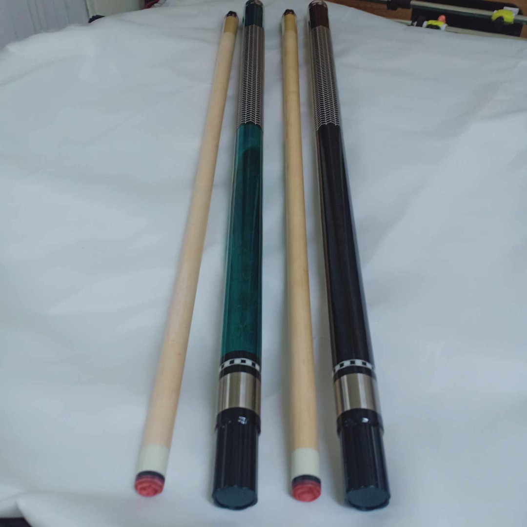 RADIAL CUE STICK WITH JOINT PROTECTOR, Sports Equipment, Sports & Games ...