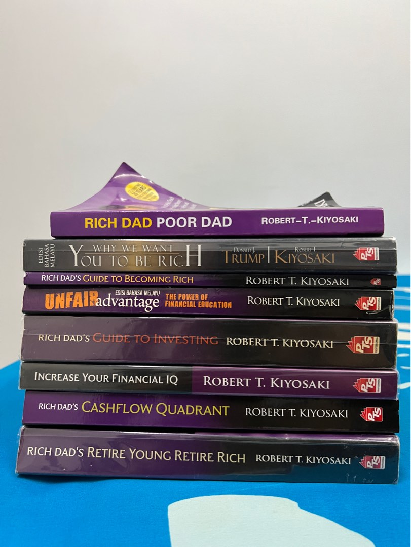 Rich Dad By Robert Kiyosaki Book Bahasa Melayu Pts Combo Hobbies