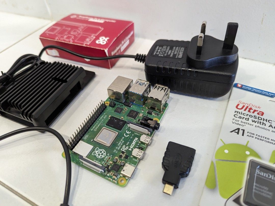 Raspberry Pi 4 8GB Model B, Computers & Tech, Parts & Accessories ...