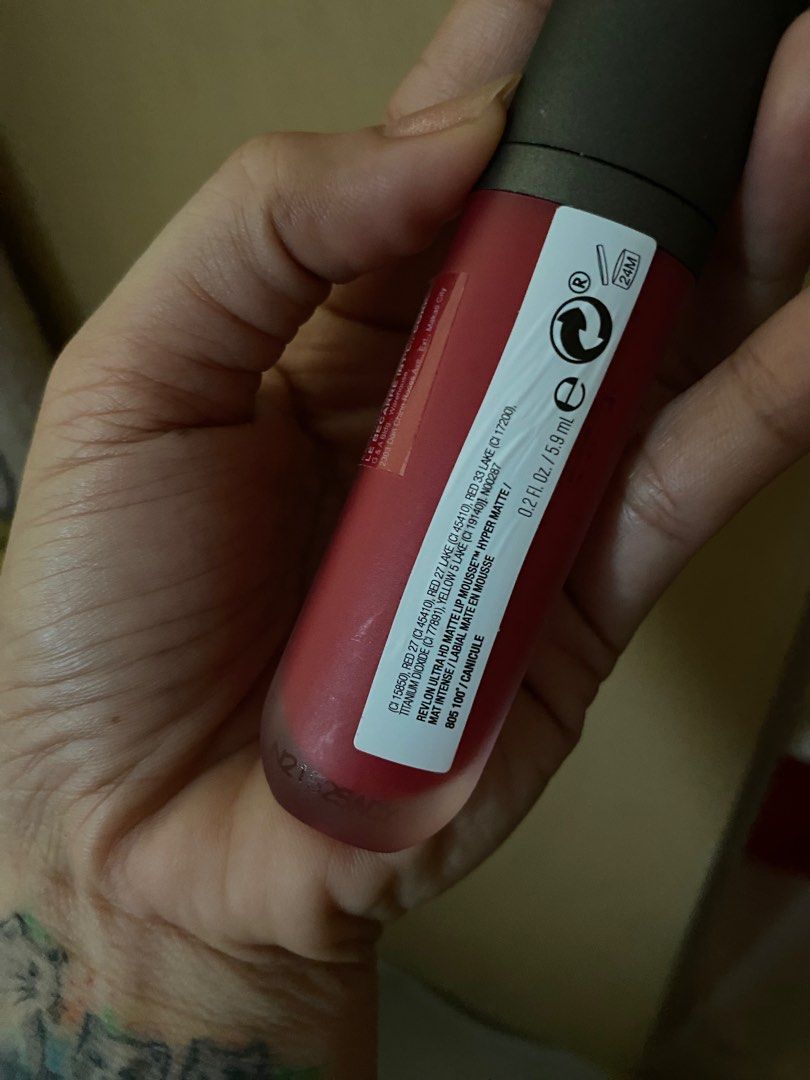 Revlon hyper matte mat intense 100 degrees, Beauty & Personal Care ...