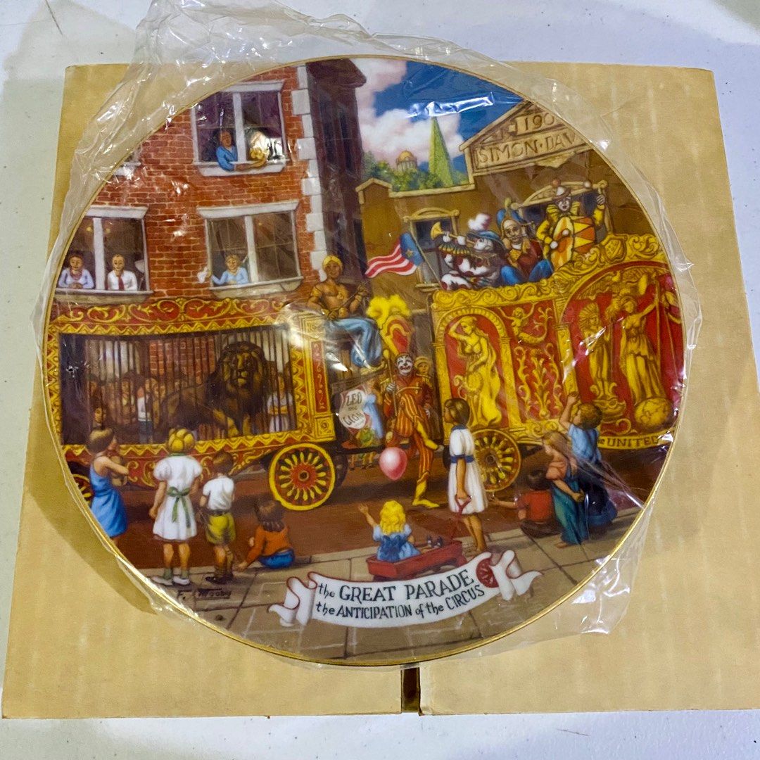 RINGLING BROTHERS BARNUM & BAILEY CIRCUS THE GREAT PARADE PLATE #7151A ...