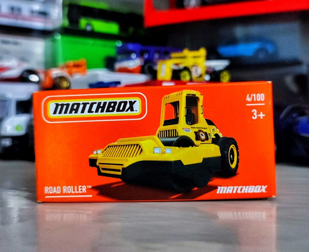 Road Roller Matchbox, Hobbies & Toys, Toys & Games on Carousell