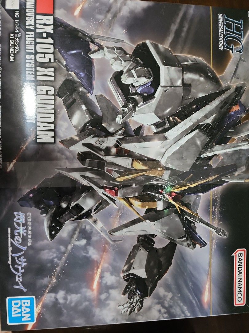 RX-105 XI gundam minovsky flight system mobile suit, Hobbies & Toys ...
