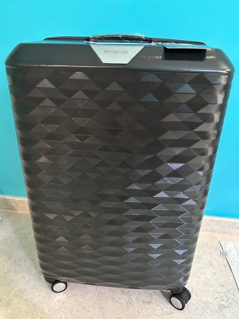 Samsonite Polygon Spinner Dark Grey, Hobbies & Toys, Travel, Luggage on ...