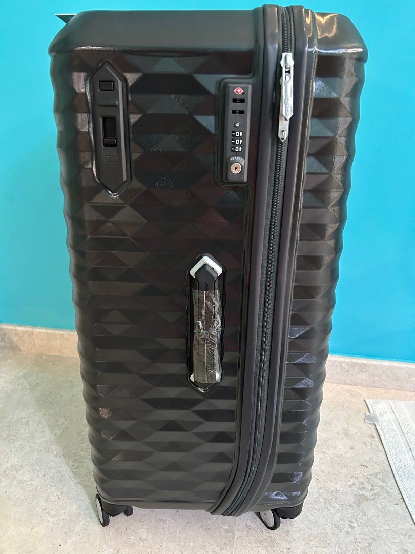 Samsonite Polygon Spinner Dark Grey, Hobbies & Toys, Travel, Luggage on ...
