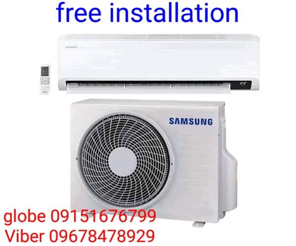 Samsung split type inverter Aircon with free installation brand new ...