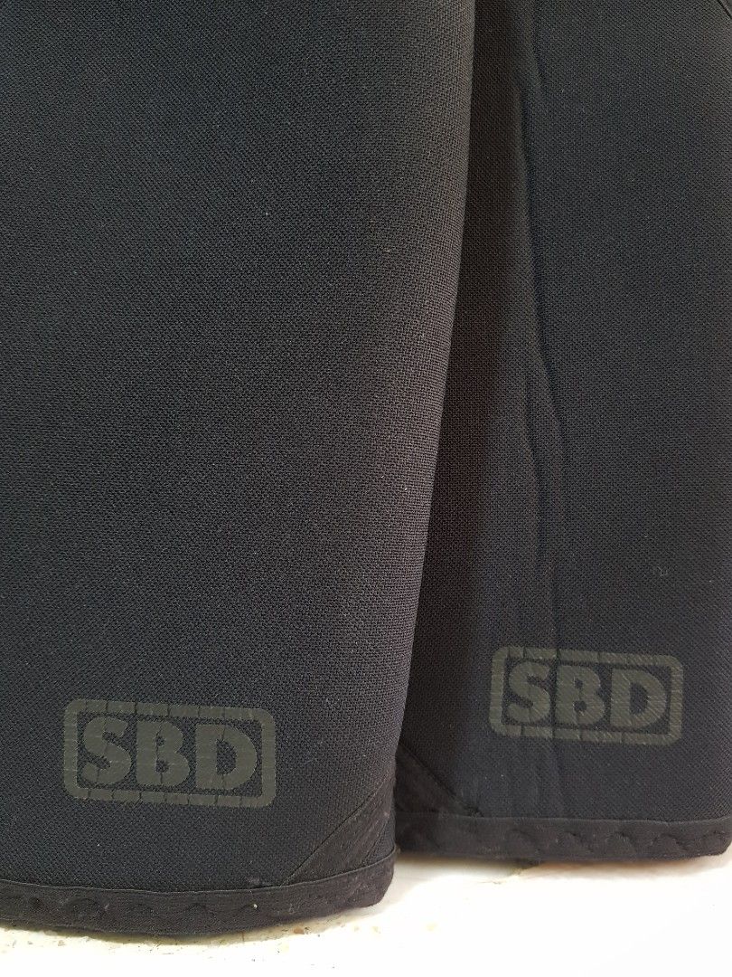 SBD Powerlifting Knee Sleeves (Limited Black Edition) Size S, Sports ...