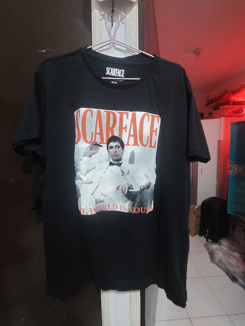 Scarface shirt official merch, Men's Fashion, Tops & Sets, Tshirts ...
