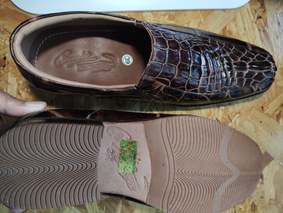 Sepatu Kulit Buaya Asli Merauke, Fesyen Pria, Sepatu , Sepatu Formal di Carousell