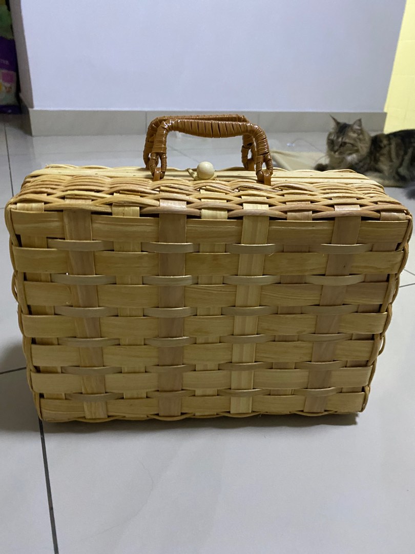 shanghai style rattan bag, Hobbies & Toys, Stationery & Craft, Handmade ...
