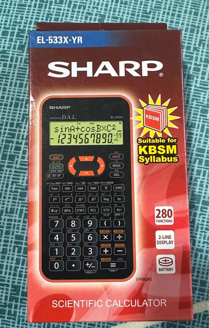 Sharp Scientific Calculator NEW, Hobbies & Toys, Stationery & Craft ...