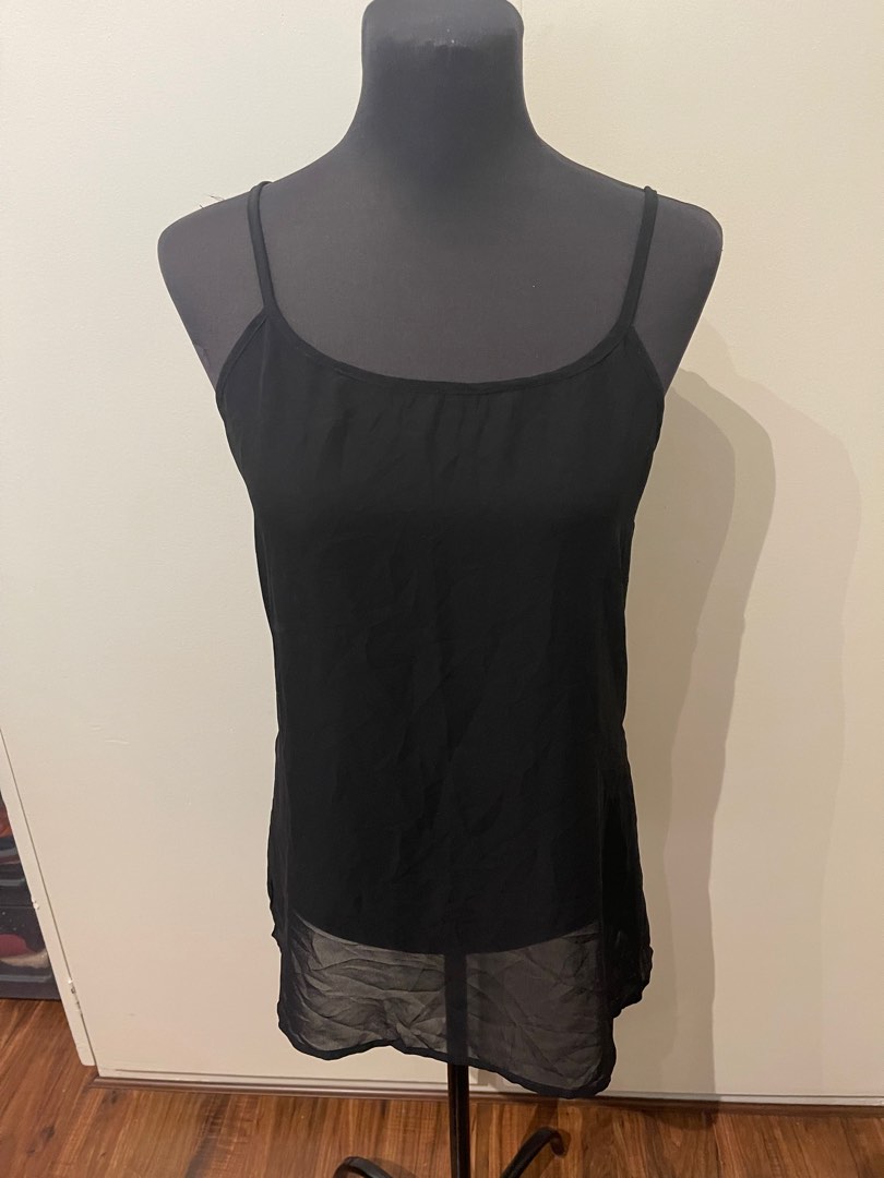 sheer, Women's Fashion, Tops, Sleeveless on Carousell