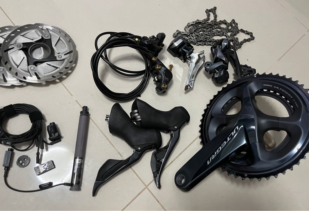 Shimano Ultegra R8070 Full Groupset, Sports Equipment, Bicycles & Parts ...