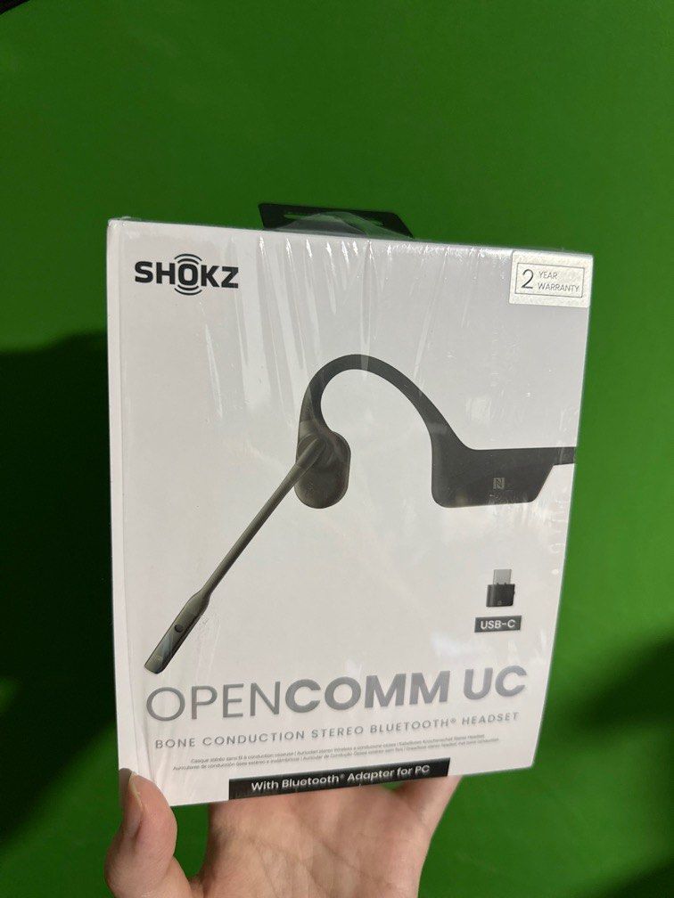 Shokz OpenComm UC (Black), Audio, Headphones & Headsets on Carousell