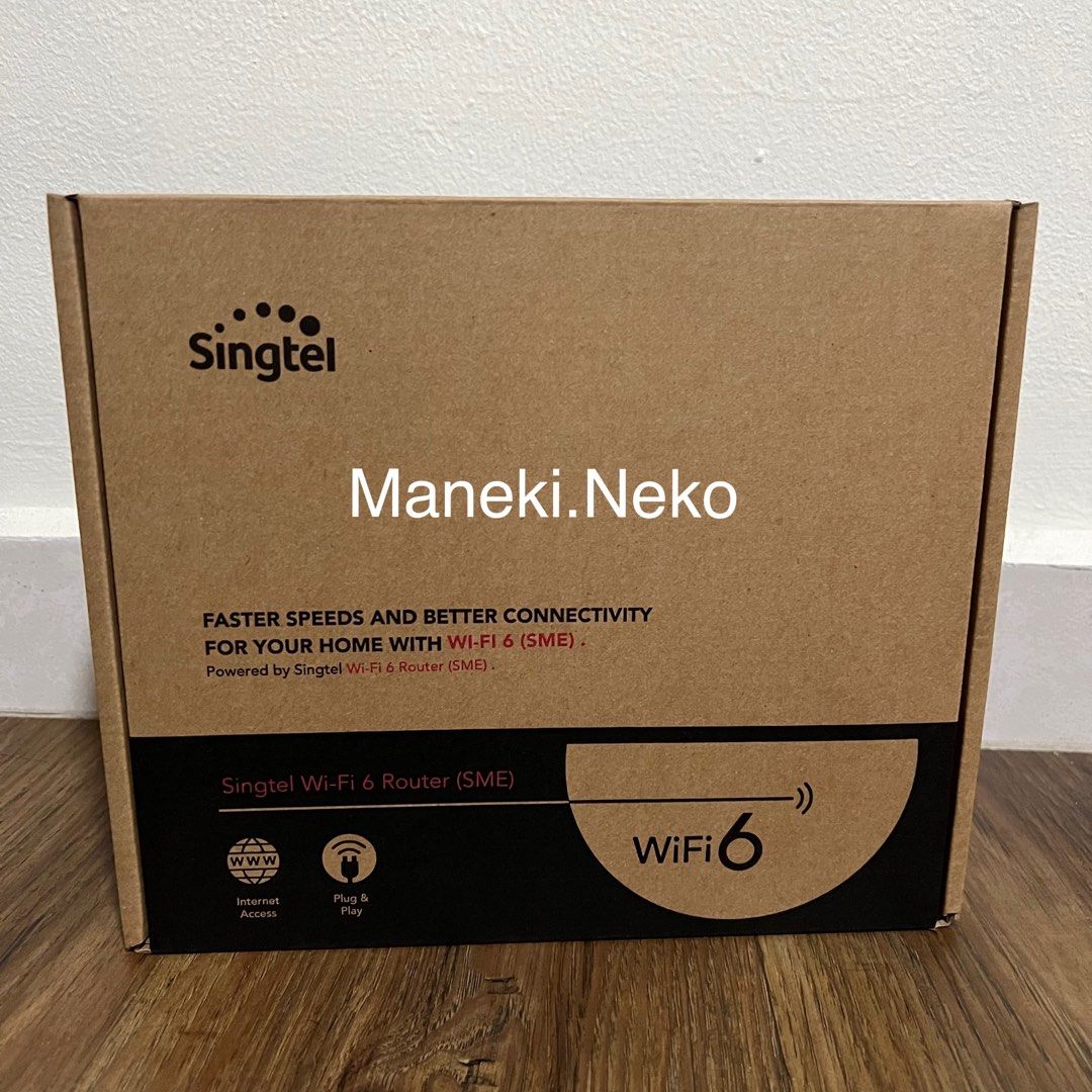 Singtel WiFi 6 Router SME, Computers & Tech, Parts & Accessories ...