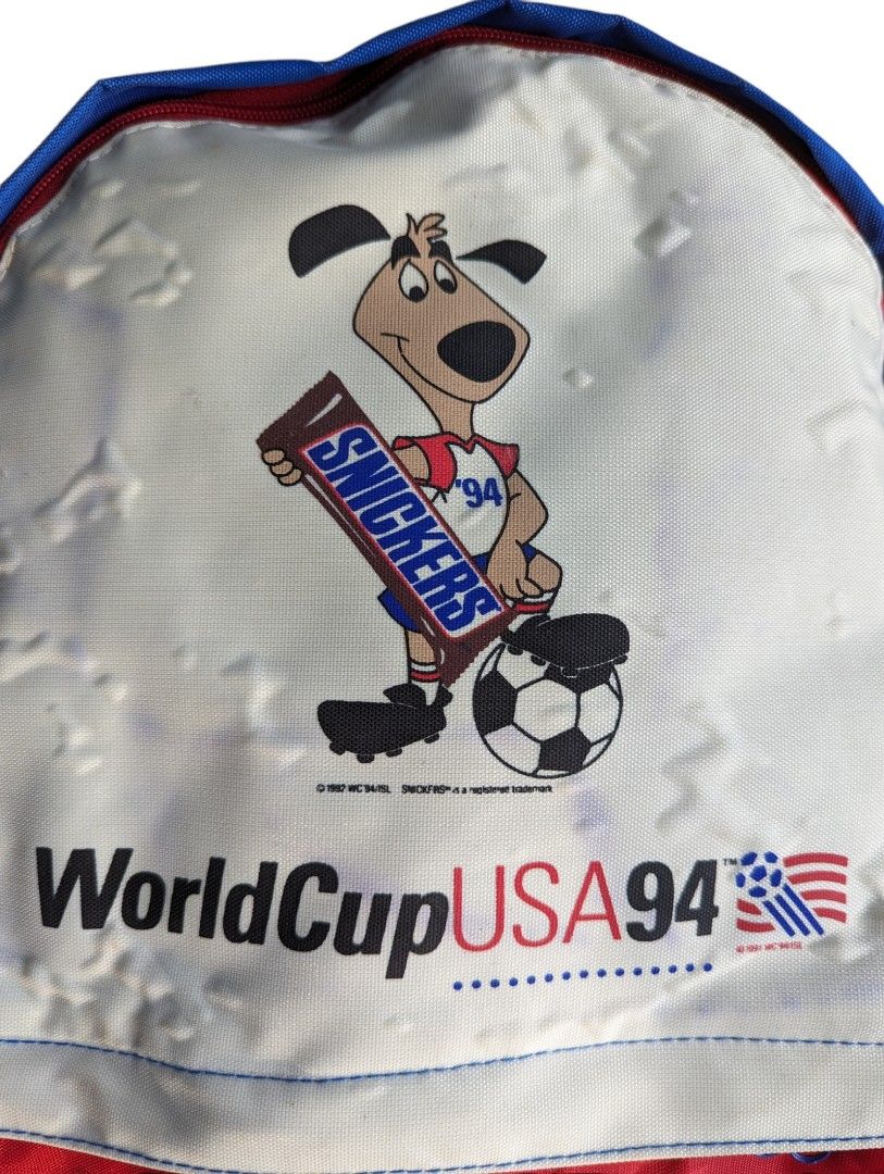 SNICKERS WORLD CUP USA 1994 BACKPACK BAG, Men's Fashion, Bags ...