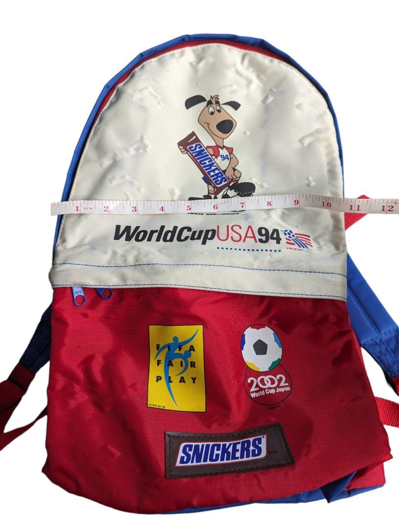 SNICKERS WORLD CUP USA 1994 BACKPACK BAG, Men's Fashion, Bags ...