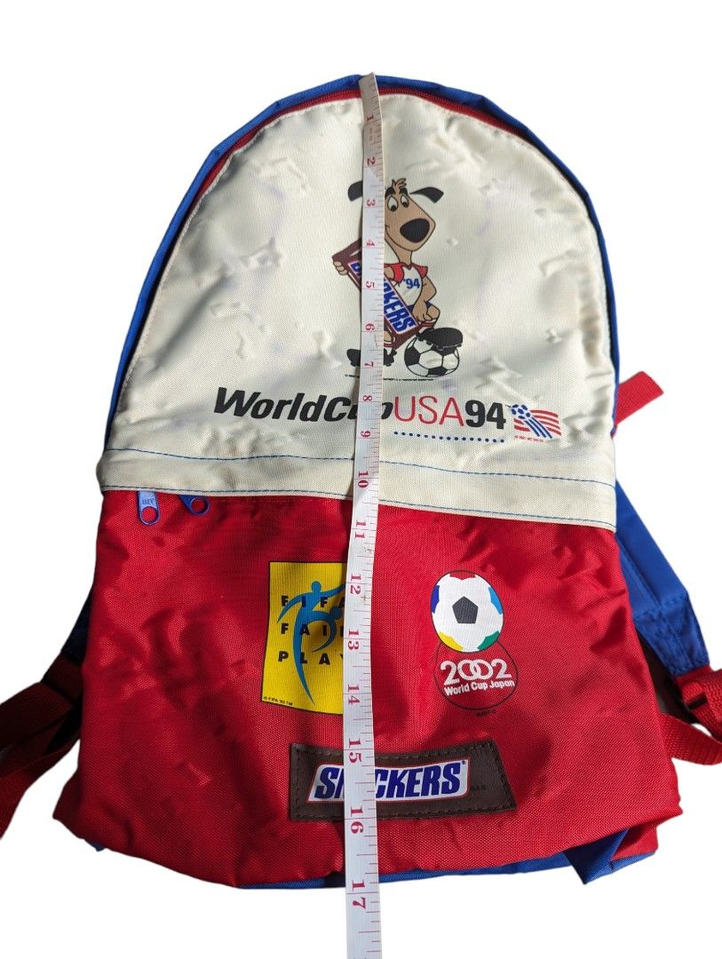 SNICKERS WORLD CUP USA 1994 BACKPACK BAG, Men's Fashion, Bags ...