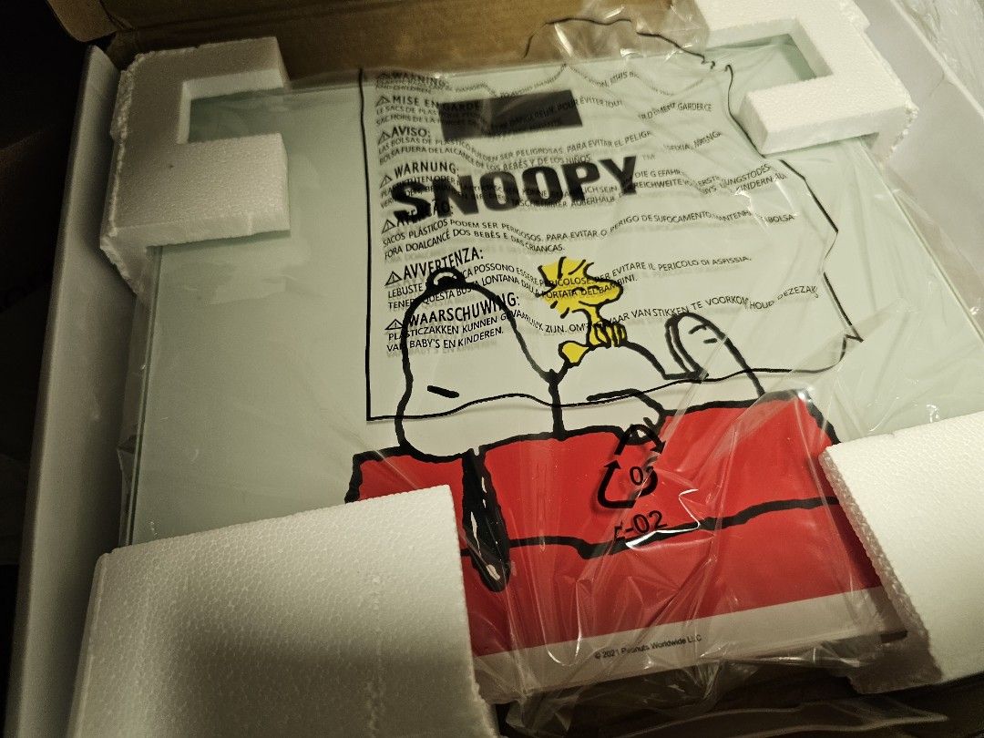 Snoopy Digital Electronic Weighing Scale, Health & Nutrition, Health ...