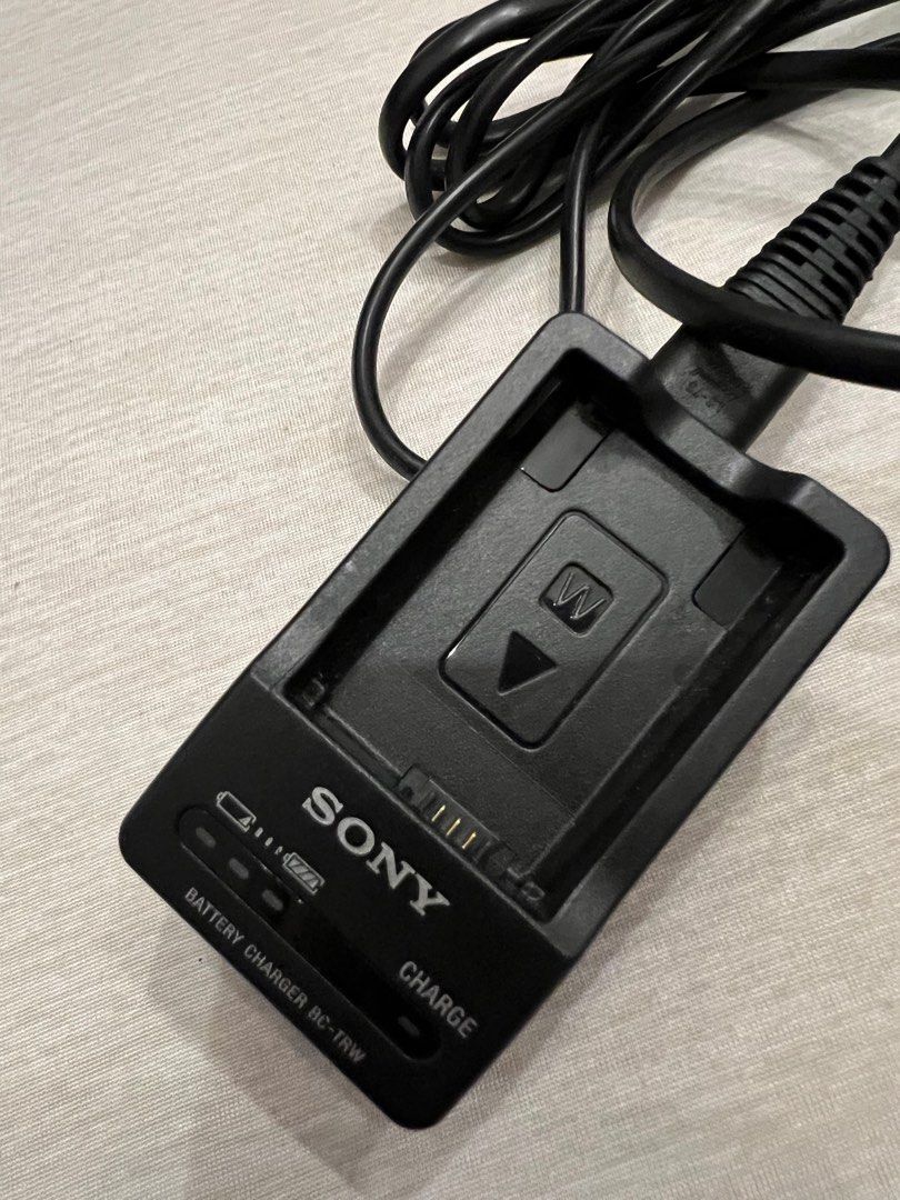 Sony Battery Charger BC-TRW, Photography, Photography Accessories ...