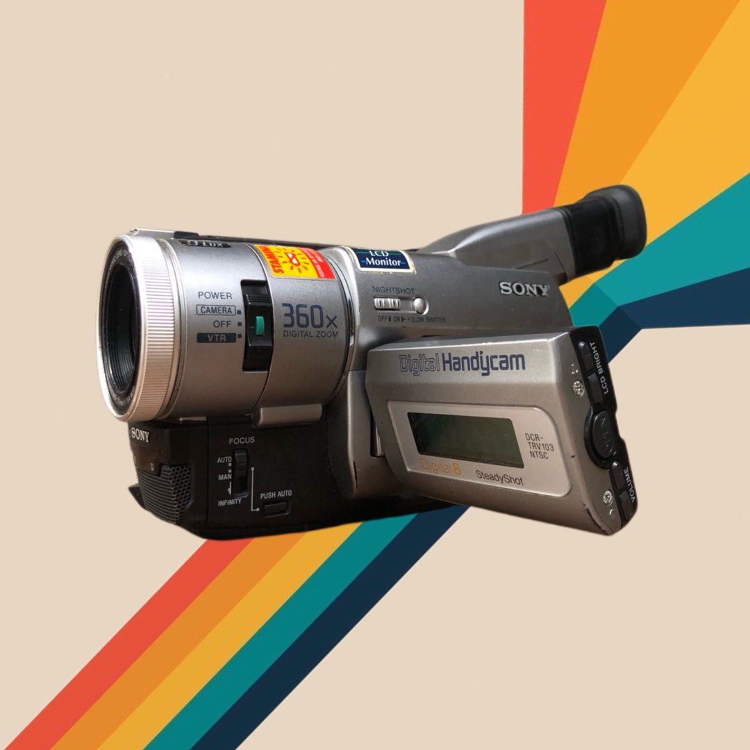 SONY DCR TRV-106 Hi8 Digital 8 Camcorder, Photography, Video Cameras on ...