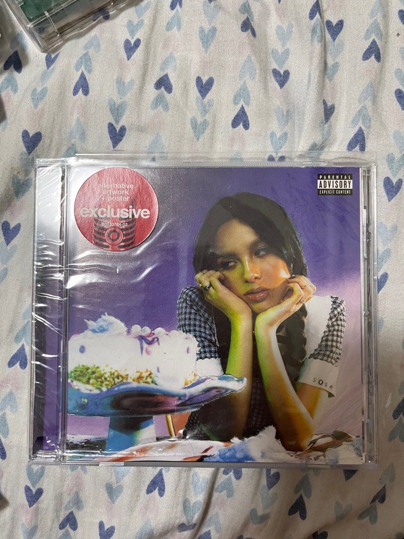 Sour Target Edition CD by Olivia Rodrigo, Hobbies & Toys, Music & Media ...