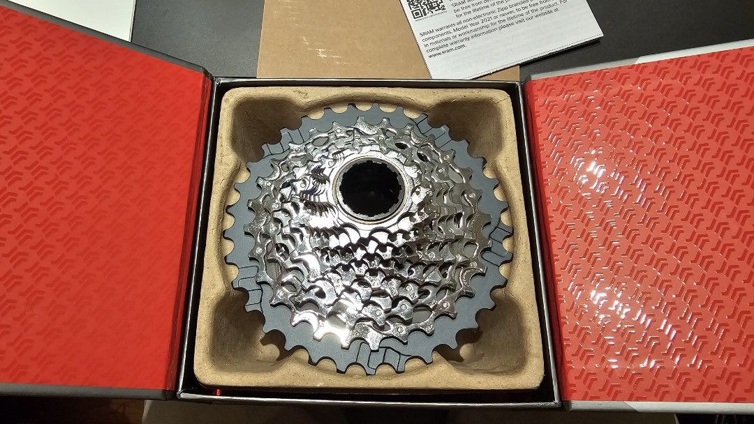 SRAM Force AXS XG-1270 Cassette 10-33, Sports Equipment, Bicycles & Parts, Parts & Accessories ...