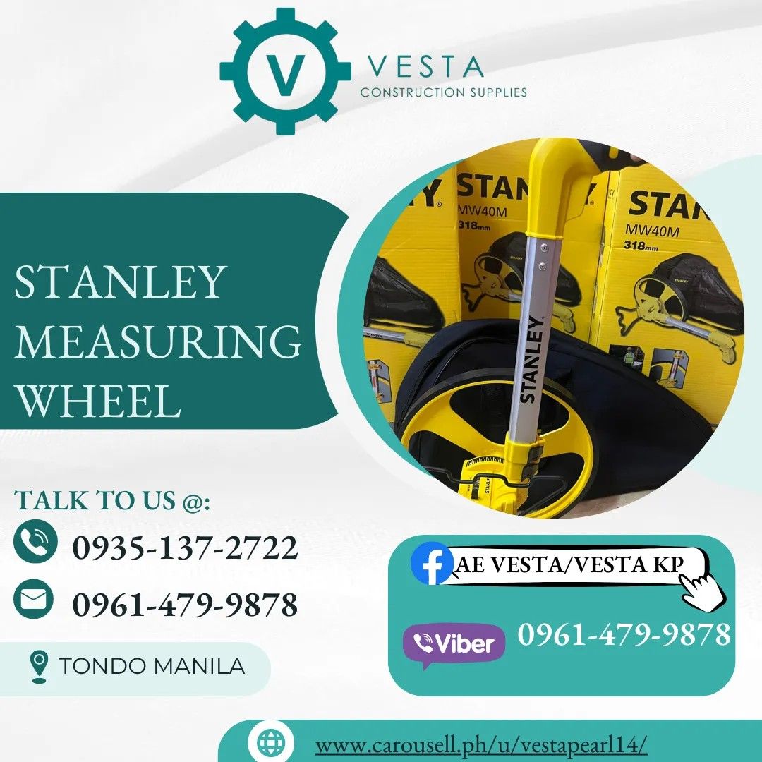 Stanley measuring wheel, Commercial & Industrial, Construction Tools ...