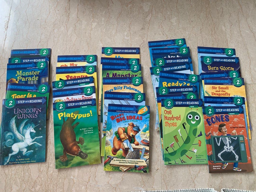 Step into Reading Level 2 - 30 books, Hobbies & Toys, Books & Magazines, Children's Books on ...