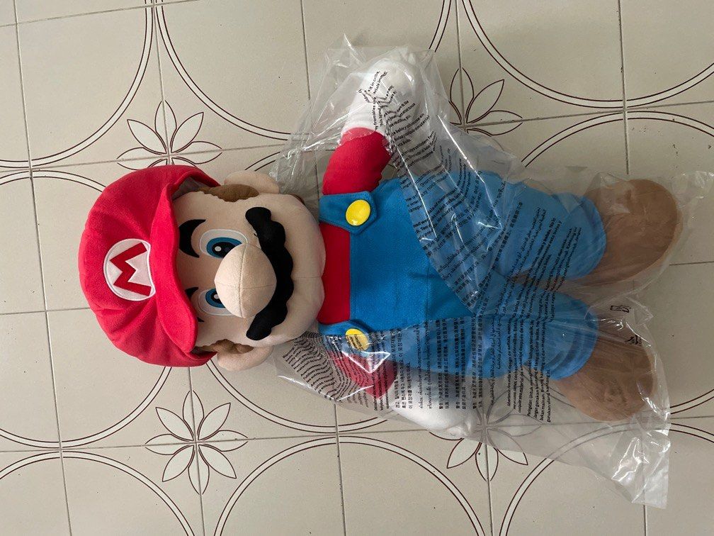 Super Mario soft toy, Hobbies & Toys, Toys & Games on Carousell