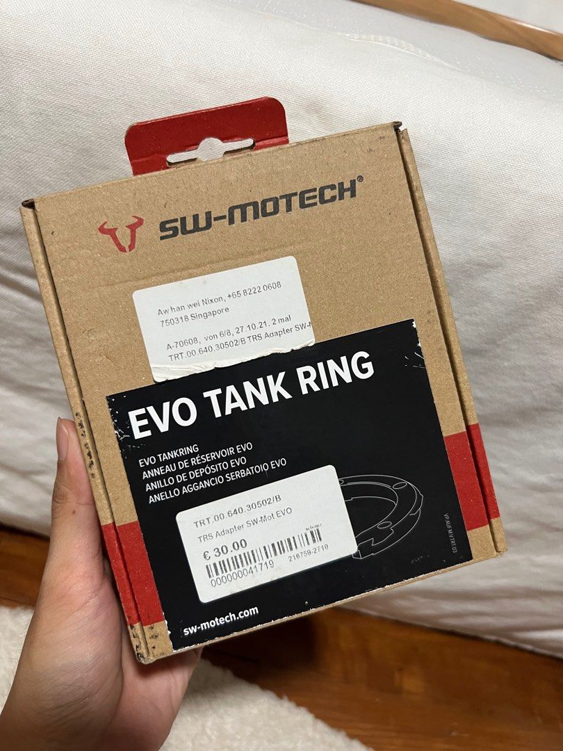 SW-Motech Yamaha Evo Tank Ring, Motorcycles, Motorcycle Accessories on ...