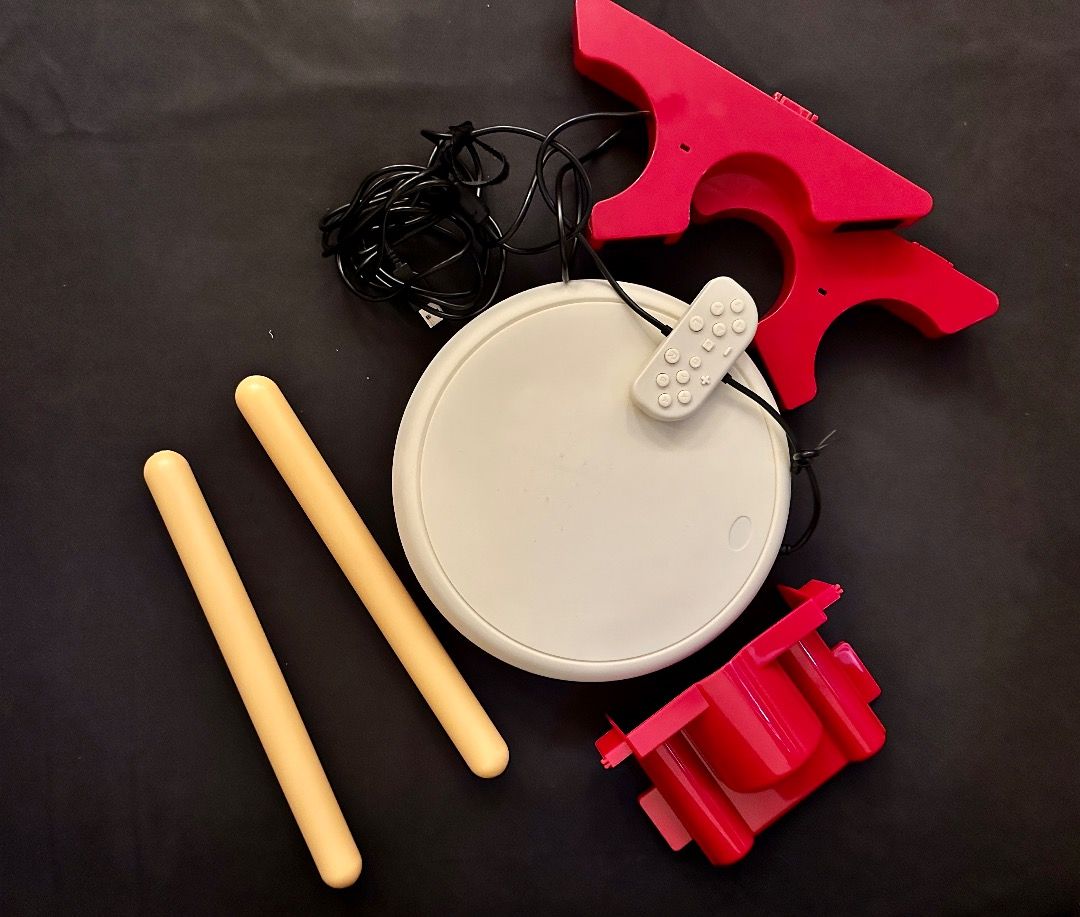 Taiko no Tatsujin for Nintendo Switch + Compatible Taiko Drum Set ...