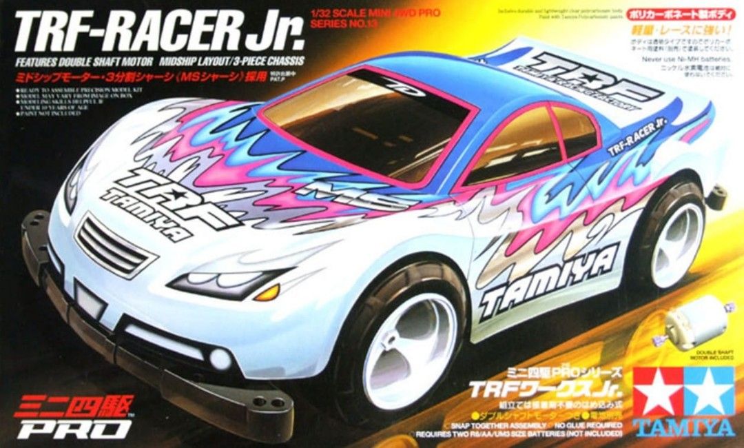 TAMIYA 18613 Mini 4WD 1/32 TRF-Racer (MS Chassis) (Original TAMIYA ...