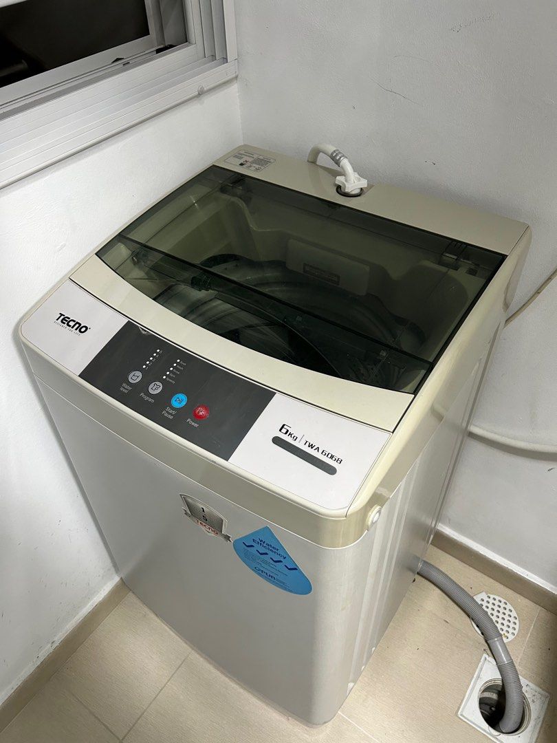 Tecno top load washing machine, TV & Home Appliances, Washing Machines ...