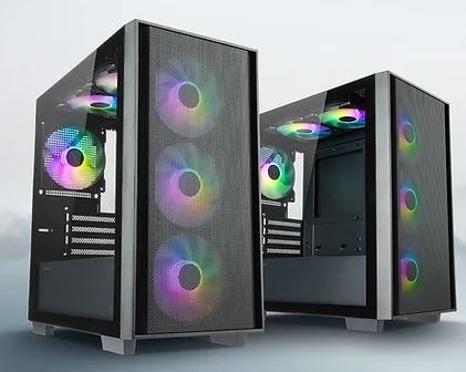 Tecware Nexus Air T3 M-Atx Case 6xARGB Fans Black, Computers & Tech ...