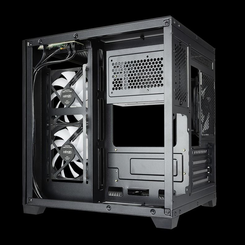 Tecware VXM2 Dual chamber MATX CPU Computer PC Case Chassis, Computers ...