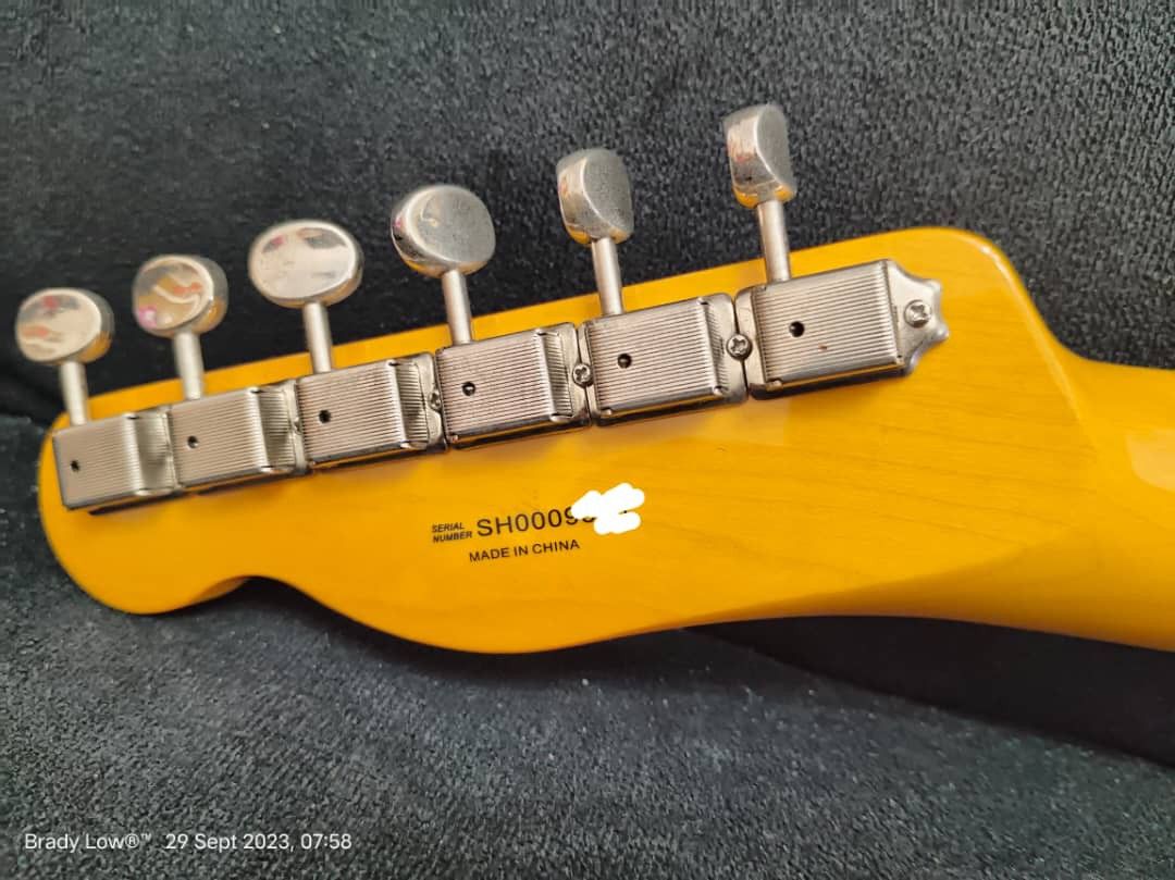 Telecaster Swamp Ash Body + Fender Reso Tele Neck + Custom Wiring ...