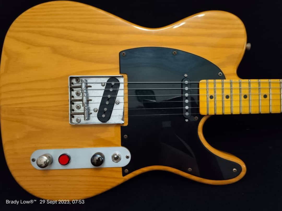 Telecaster Swamp Ash Body + Fender Reso Tele Neck + Custom Wiring ...