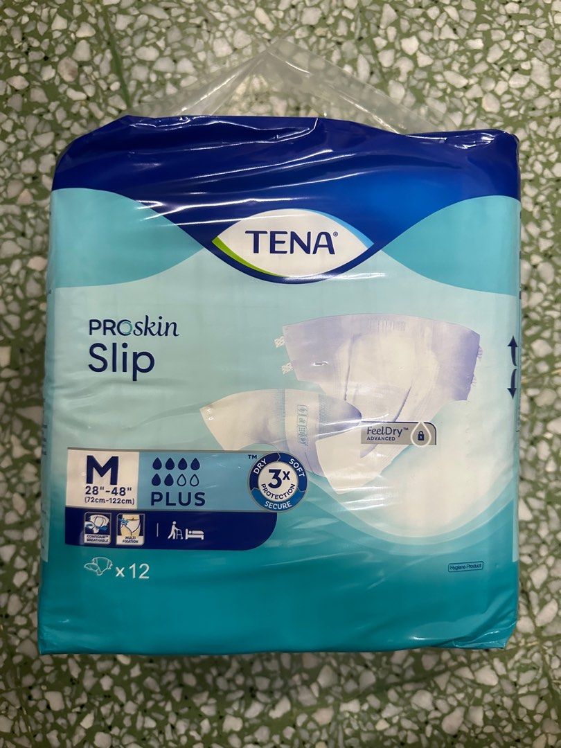 Tena Slip Adult Diapers, Health & Nutrition, Assistive & Rehabilatory Aids, Adult Incontinence ...