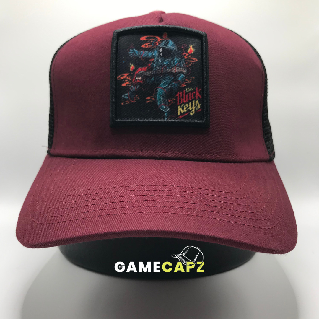 The Black Keys Guitar Space Mesh Cap, Men's Fashion, Watches ...