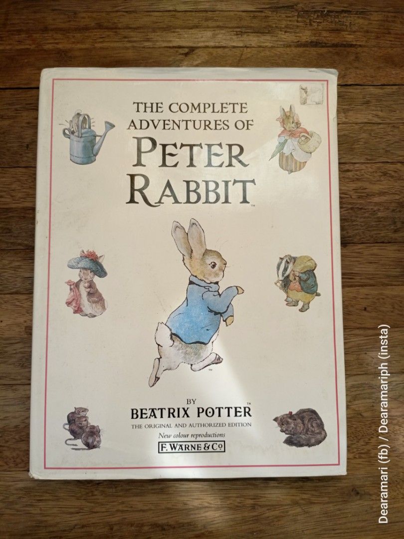 The Complete Adventures of Peter Rabbit Beatrix Potter Hardbound with ...