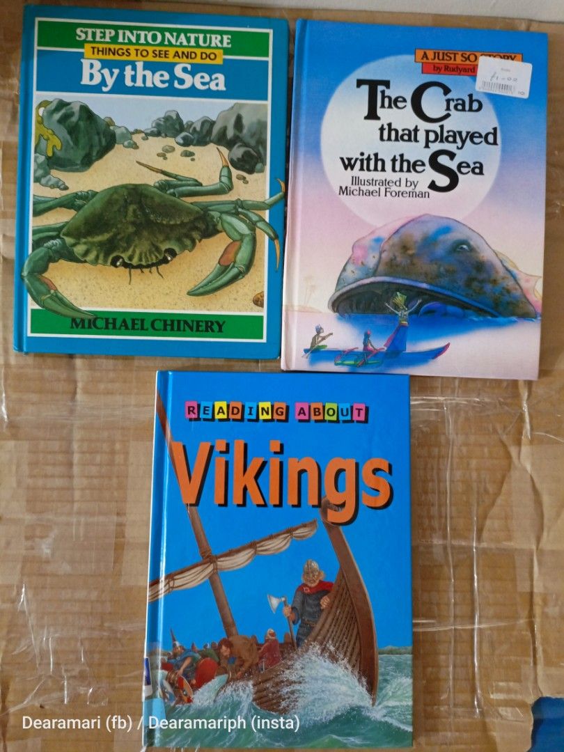 The Crab that Played with the Sea Hardbound Storybook Childrens Book ...