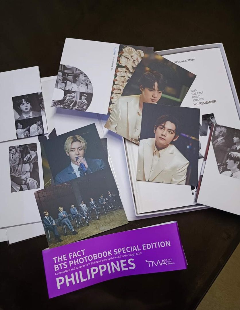 The Fact BTS Photobook Special Edition: We Remember 2020, Hobbies & Toys, Memorabilia ...